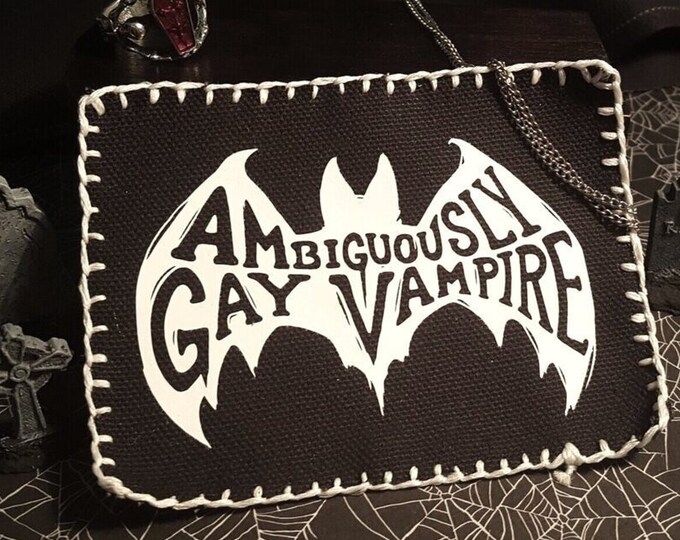 Ambiguously Gay Vampire Patch - Etsy