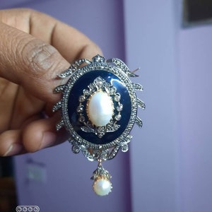 925 Sterling Silver Antique Brooch - Etsy