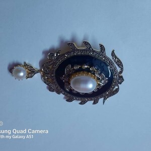 925 Sterling Silver Antique Brooch - Etsy