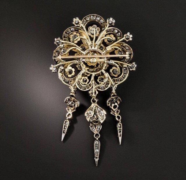 925 Sterling Silver Brooch & Pendant - Etsy