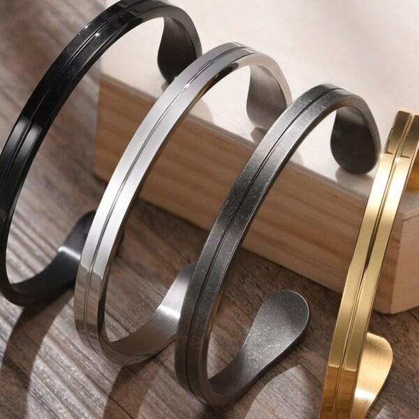 Metal Cuff Bracelet - Etsy