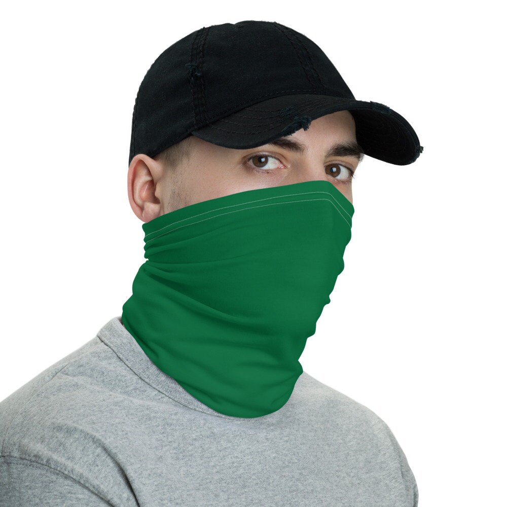 Kelly Green Face Mask | Kelly Green Cloth Face Mask | Green Face Shield ...