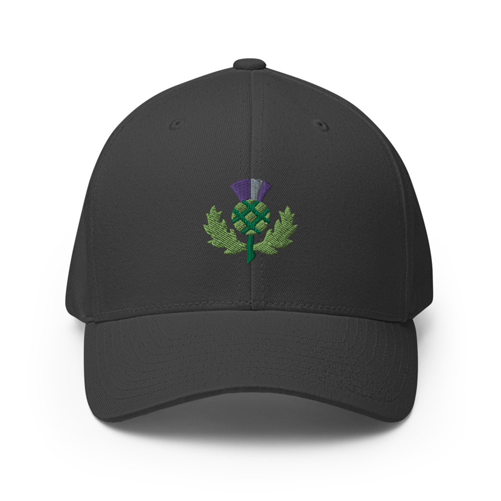 Scottish Thistle Structured Twill Cap | Scottish Thistle Baseball Cap ...