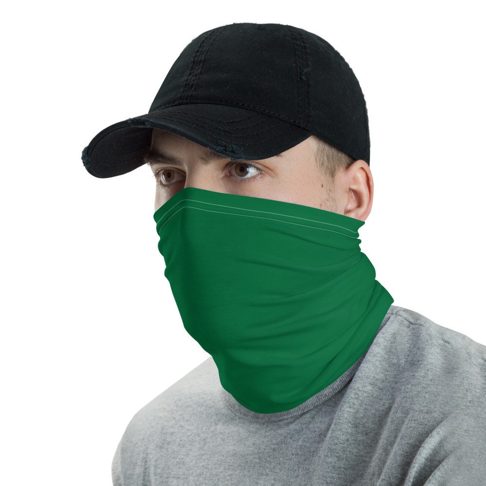 Kelly Green Face Mask | Kelly Green Cloth Face Mask | Green Face Shield ...