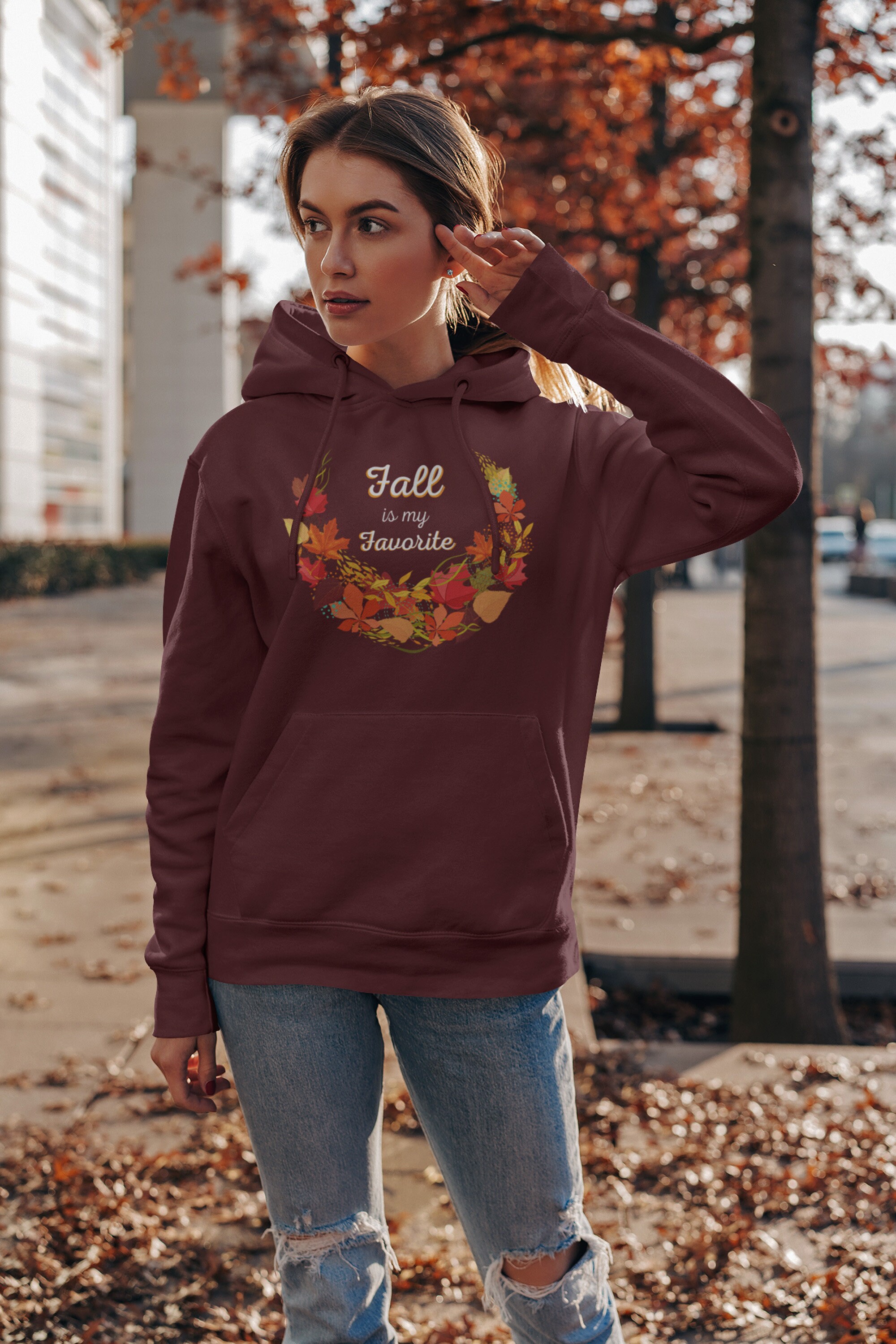 Fall is My Favorite Hoodie | Cute Fall Hooded Sweatshirt | Fall Shirts ...