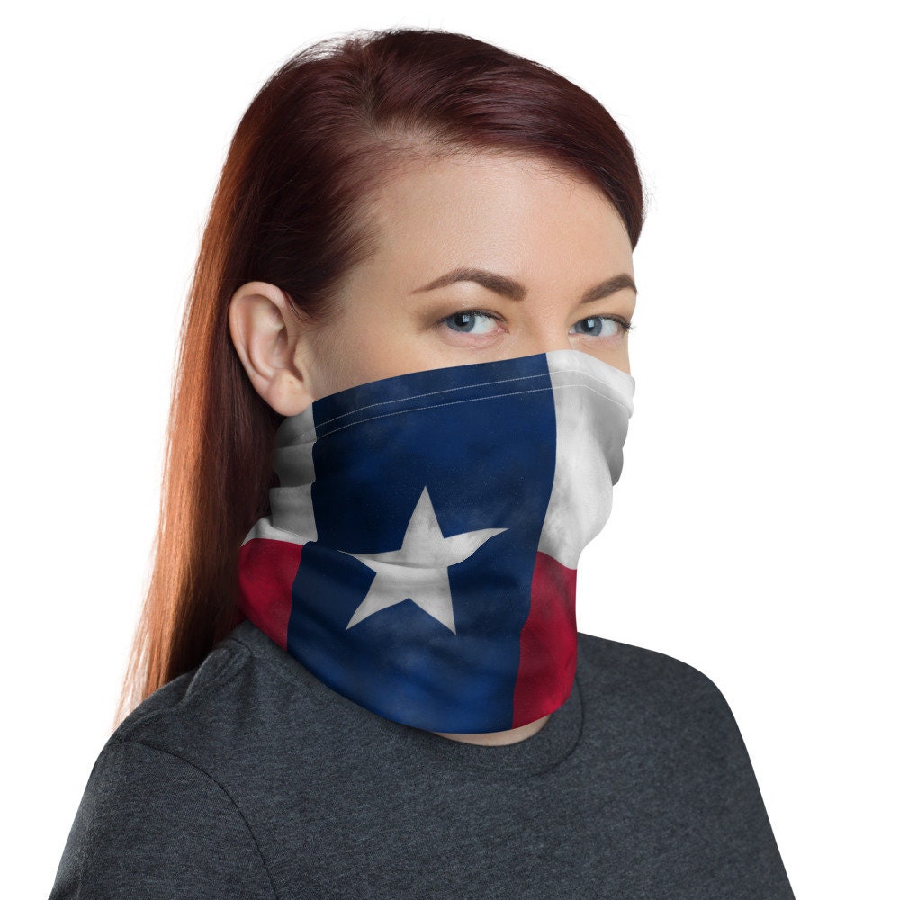 Texas Flag Face Mask | Distressed Texas Flag Cloth Face Mask | Antique ...