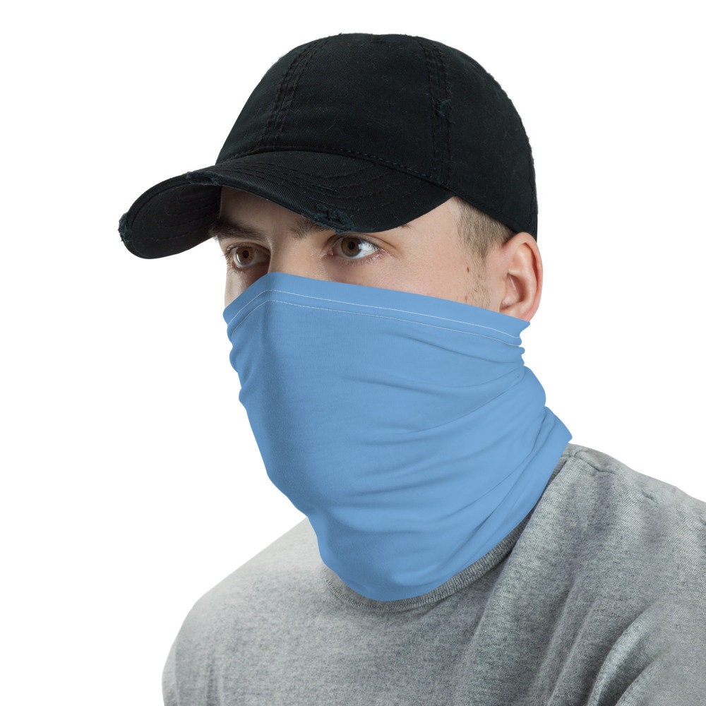 Blue Face Mask | Scrubs Blue Cloth Face Mask | Blue Face Shield ...