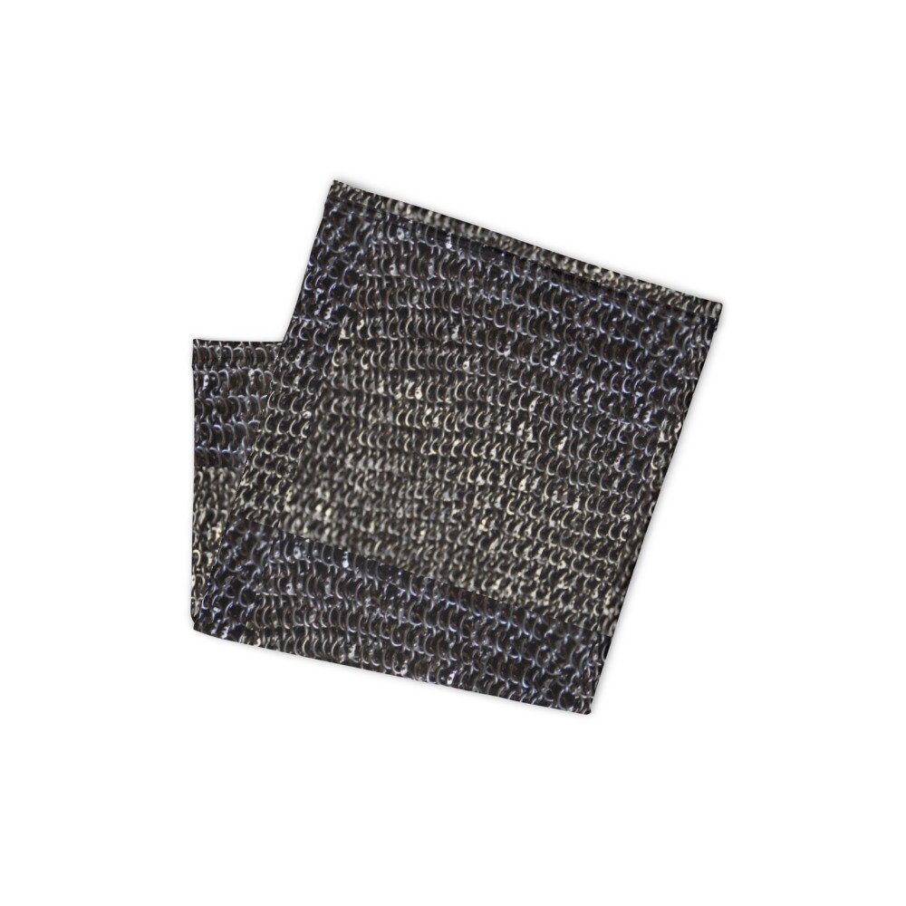 Chainmail Neck Gaiter | Medieval Armor Face Mask | Knight's Armor Face ...