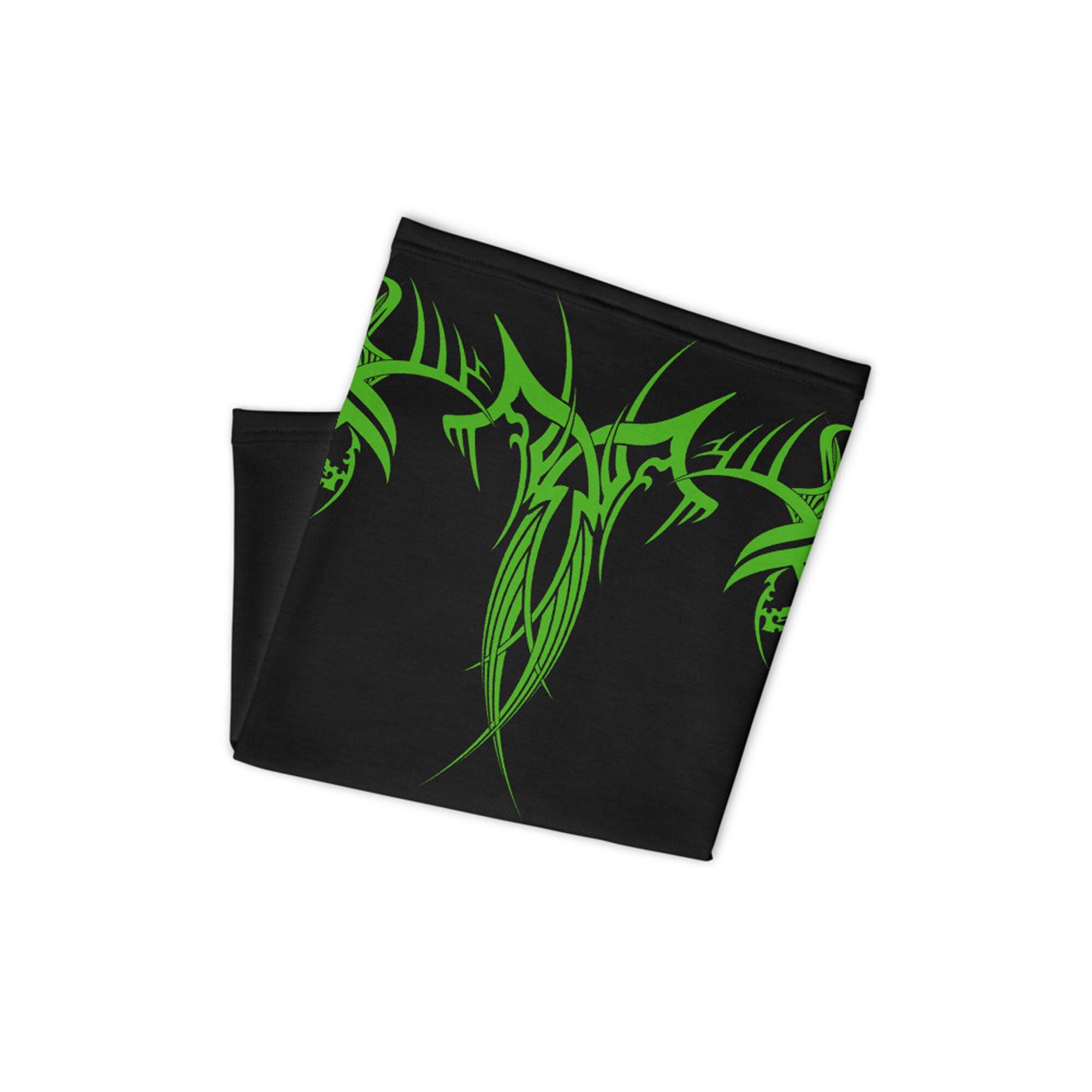 Black + Green Ninja Face Mask | Green +black Cloth Face Mask | Green ...