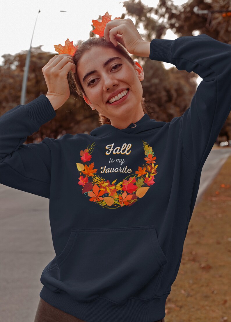 Fall is My Favorite Hoodie | Cute Fall Hooded Sweatshirt | Fall Shirts ...