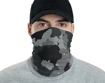 Purple Ninja Face Mask | Purple and Black Cloth Face Mask | Purple and ...