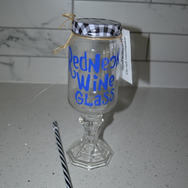 Redneck Wine Glasses - Etsy