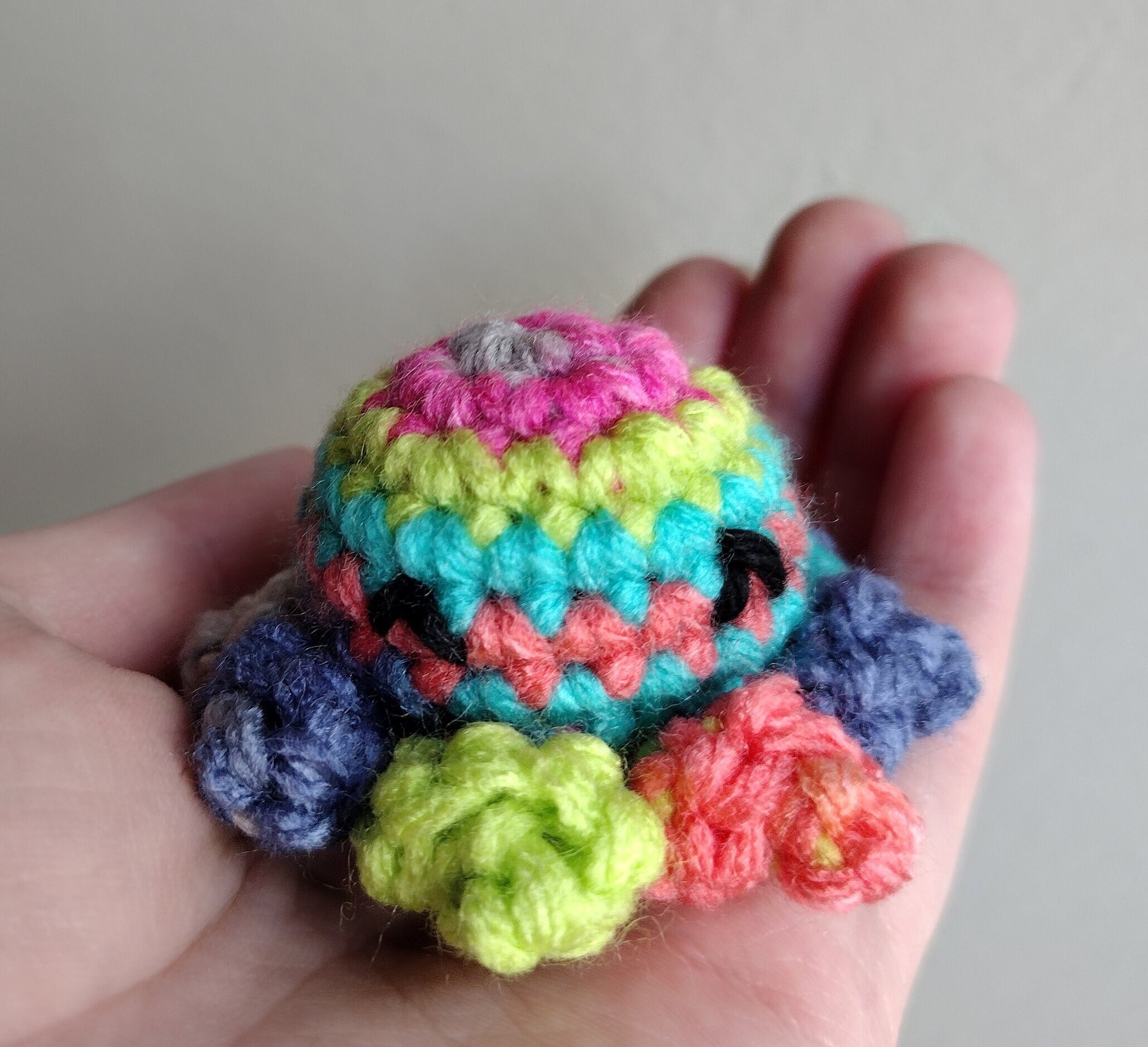 Mini Octo Crochet Octopus Desk Buddy Octo Glow in the Dark Octo - Etsy