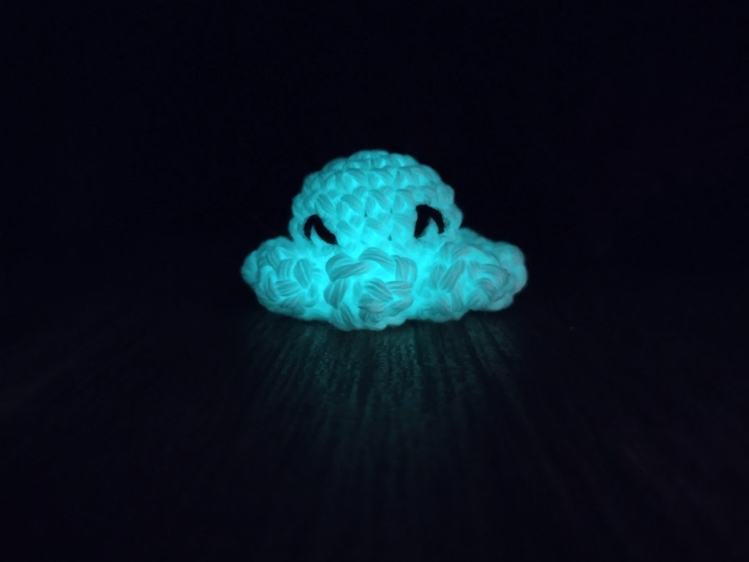 Mini Octo Crochet Octopus Desk Buddy Octo Glow in the - Etsy