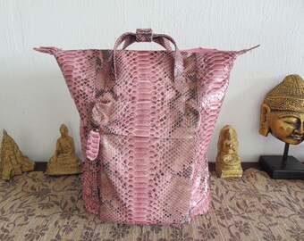 Python Skin Backpack | Etsy