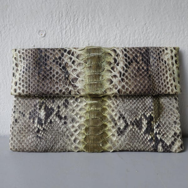 Python Clutch - Etsy