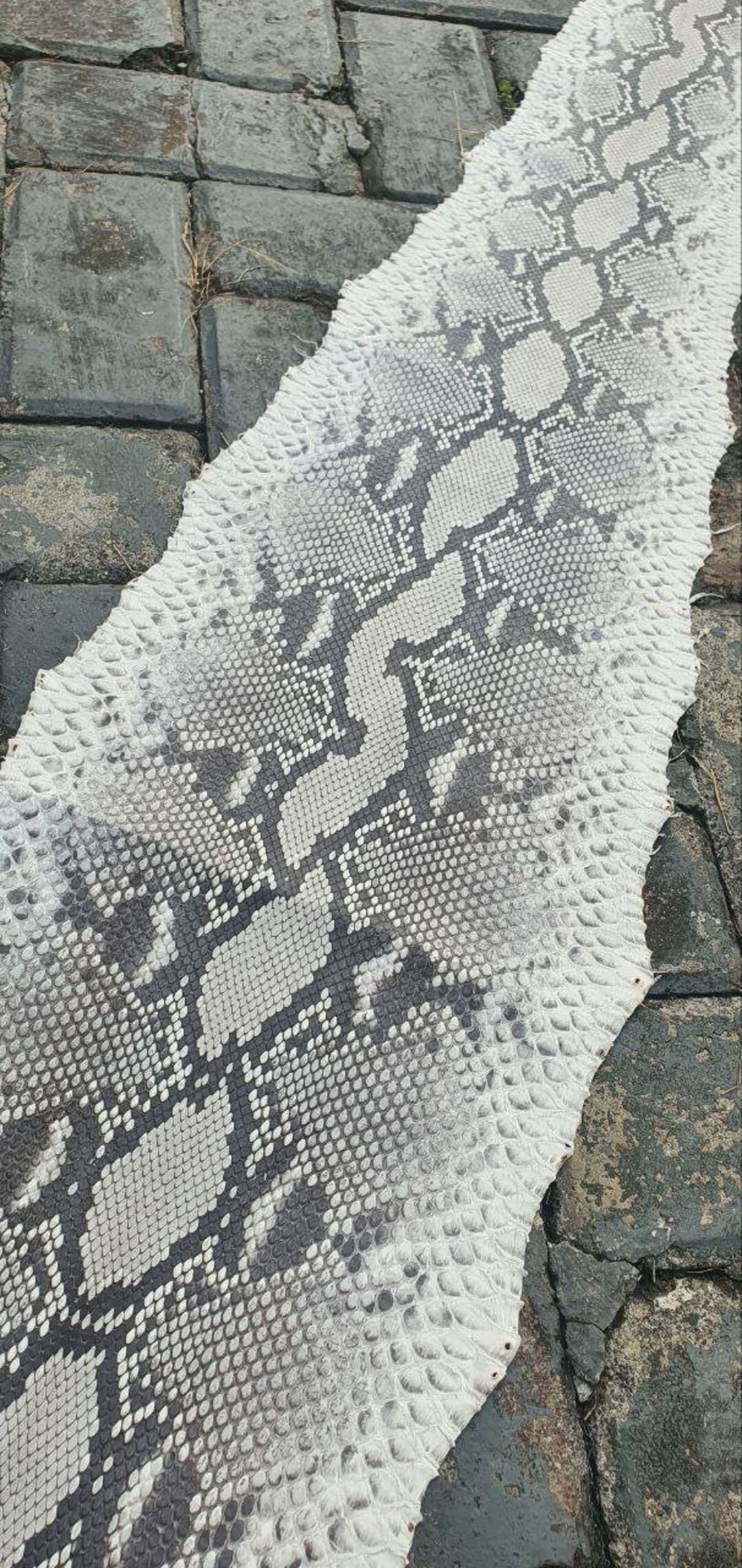 116 Inch Genuine Python Snake Skin Hide Real Leather Make Bags Jackets ...