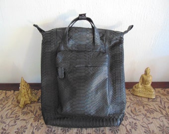 Genuine Python Bag Snakeskin Handbag Purse Real Snake Skin Bag - Etsy