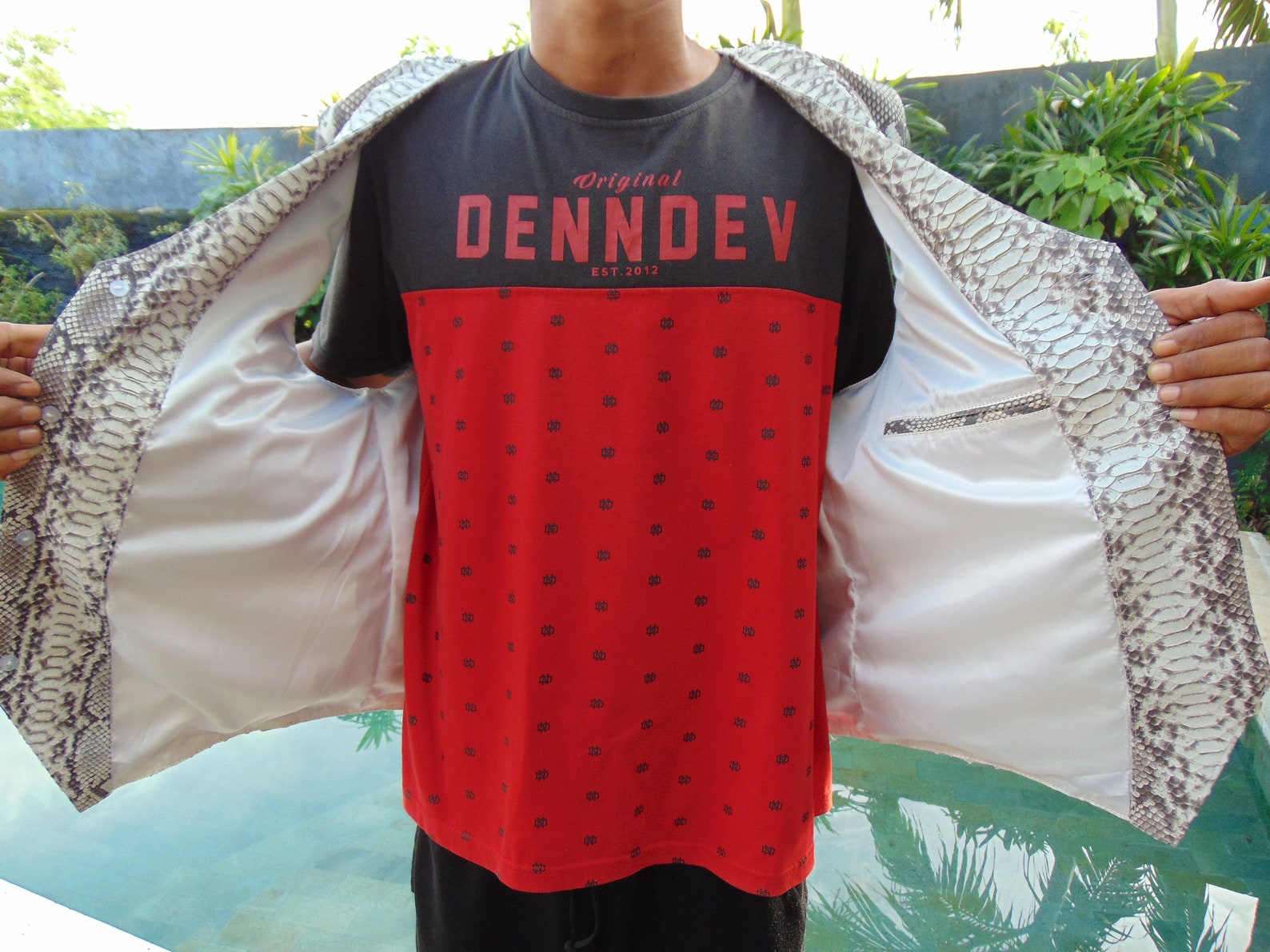 Genuine Snake Skin Handmade Men Vest Jacket Customs Made Order - Etsy