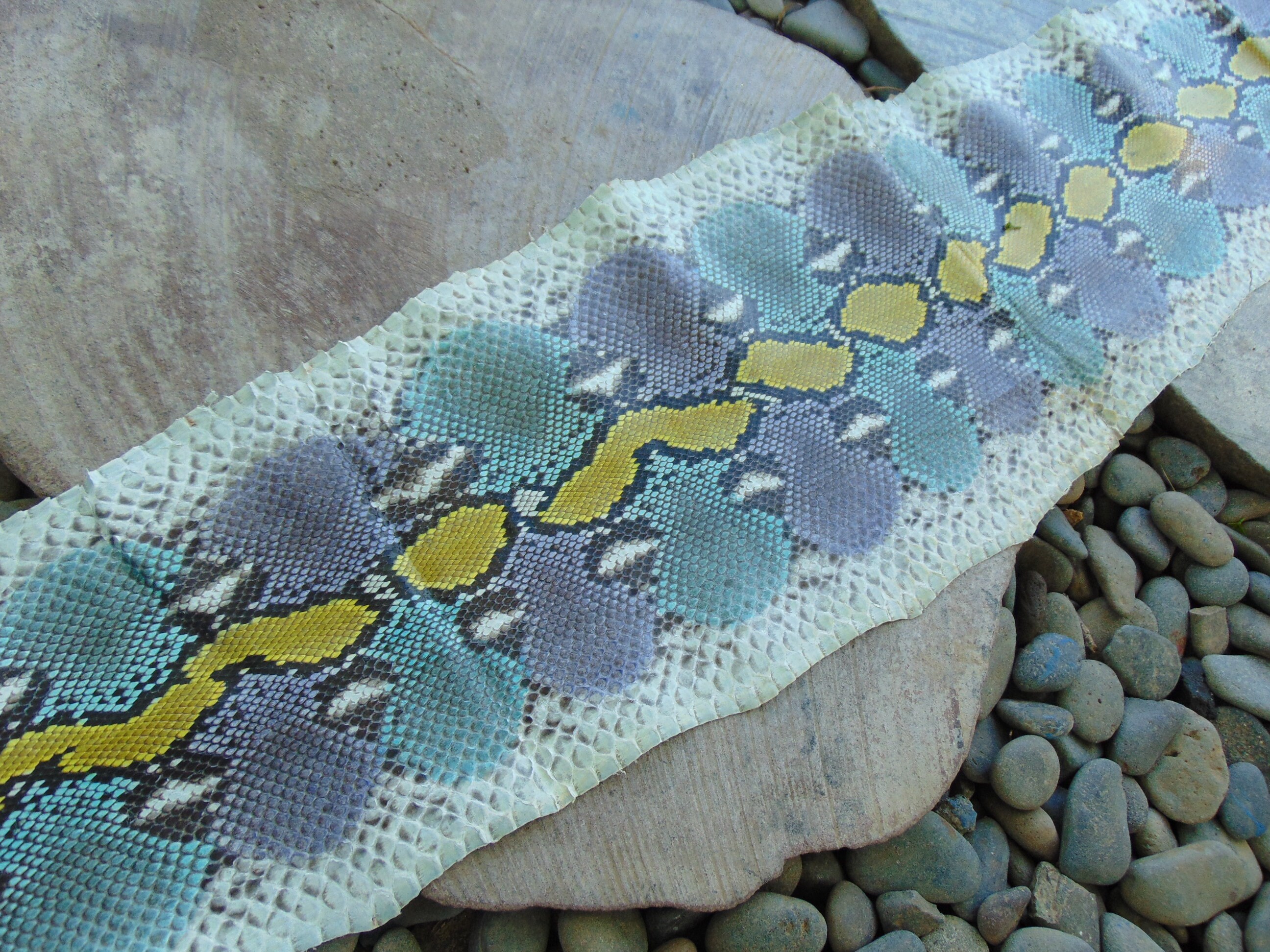 111 Inch Genuine Python Snake Skin Hide Real Leather Make Bags - Etsy