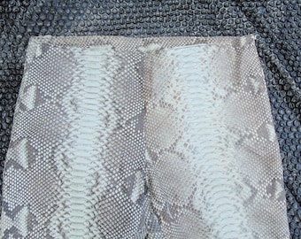Python Leather Pants - Etsy
