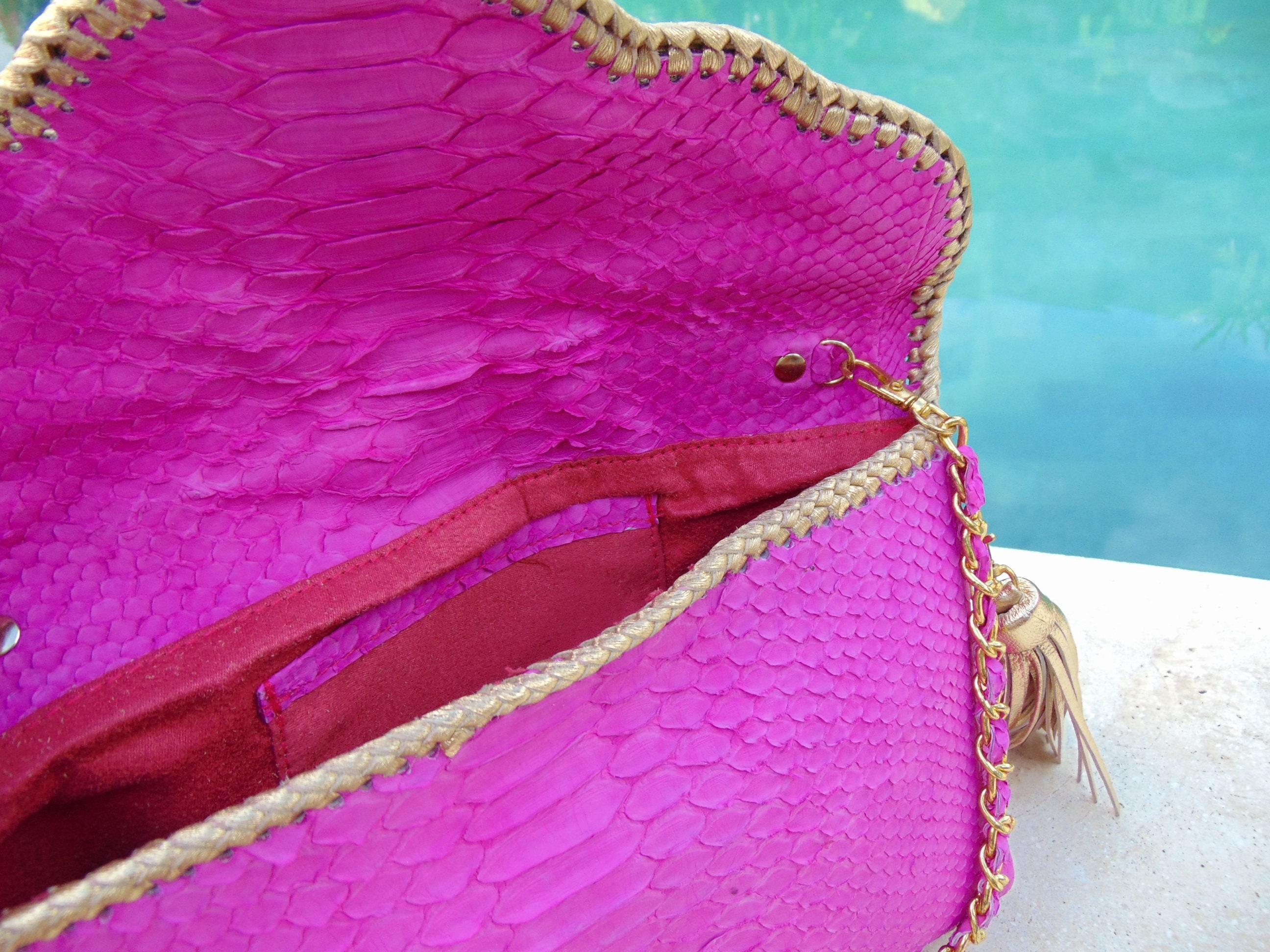 Genuine Python Snakeskin Bag Handbag Purse Real Snake Skin Bag - Etsy UK