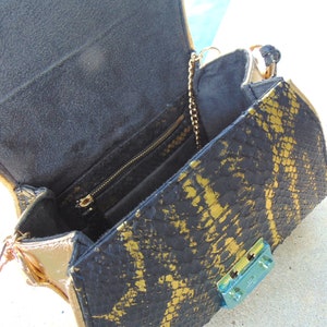 Genuine Python Bag Snakeskin Bag Handbag Purse Real Snake Skin Bag ...