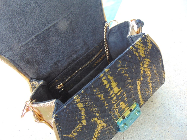 Genuine Python Bag Snakeskin Bag Handbag Purse Real Snake Skin - Etsy
