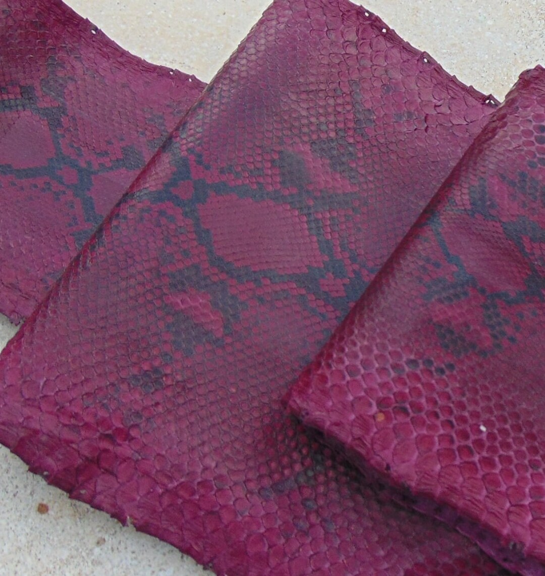 86 Inch Genuine Python Snake Skin Hide Real Leather Make Bags Jackets ...