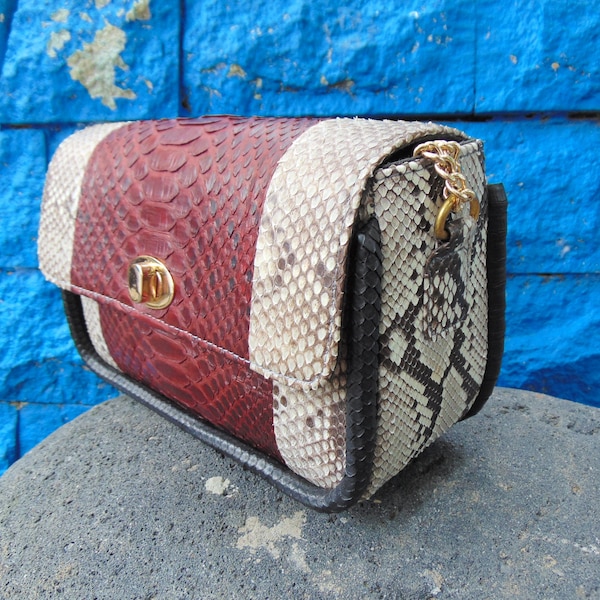 Snakeskin Bag - Etsy