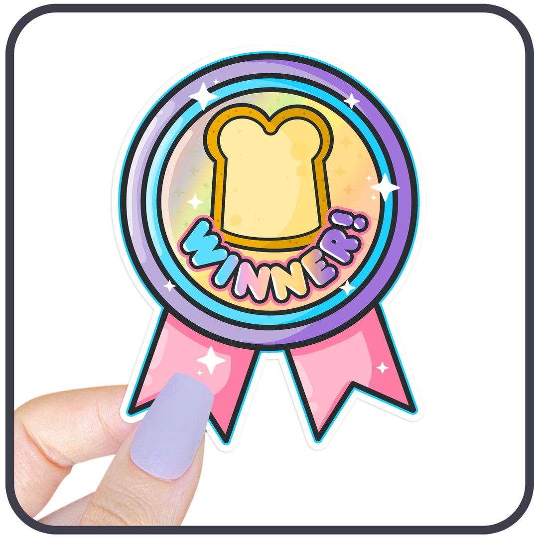 Bread Winner Die Cut Sticker Toast Sticker, Bread Sticker, Boss Babe ...