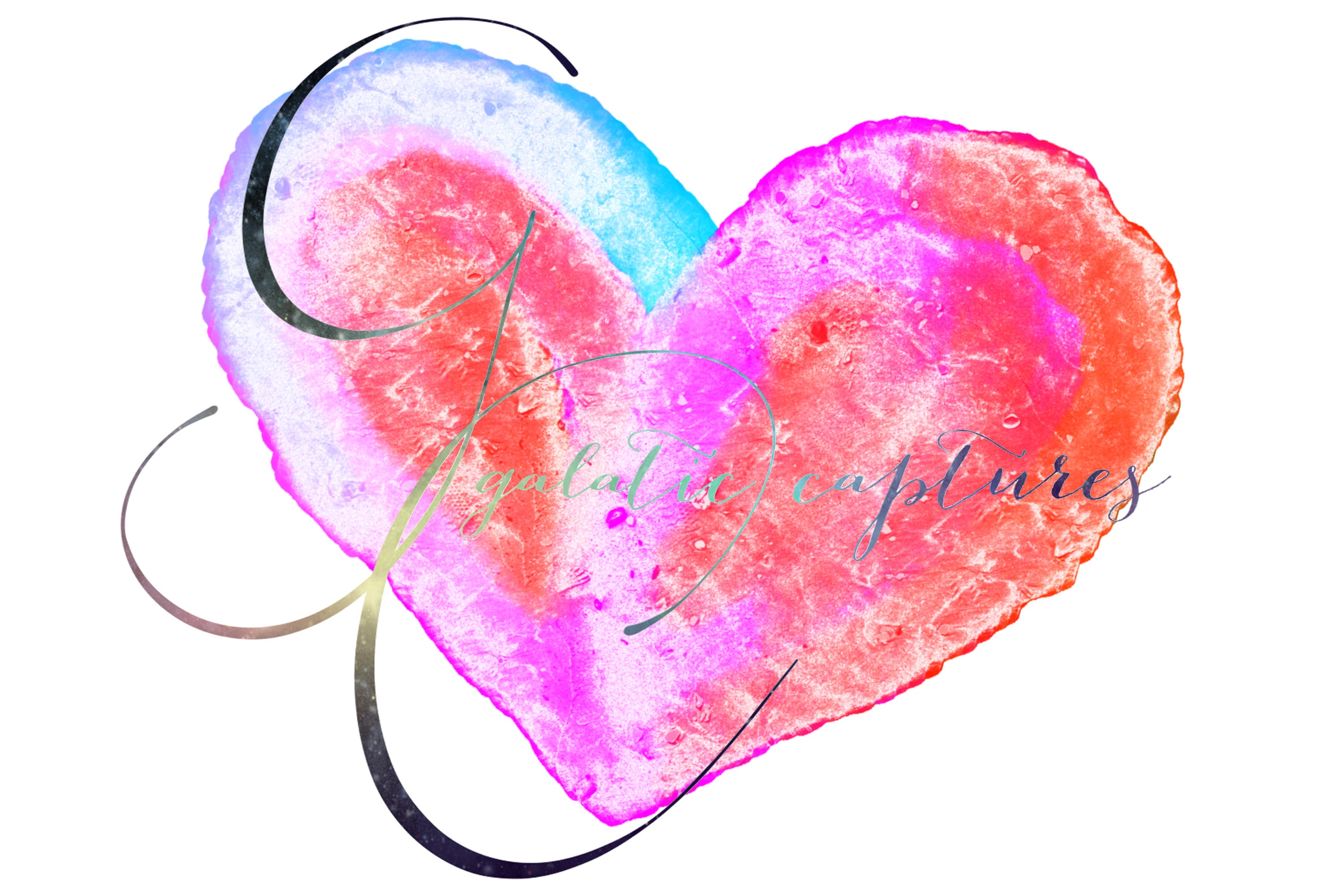Watercolor Heart Clipart PNG Instant Download - Etsy