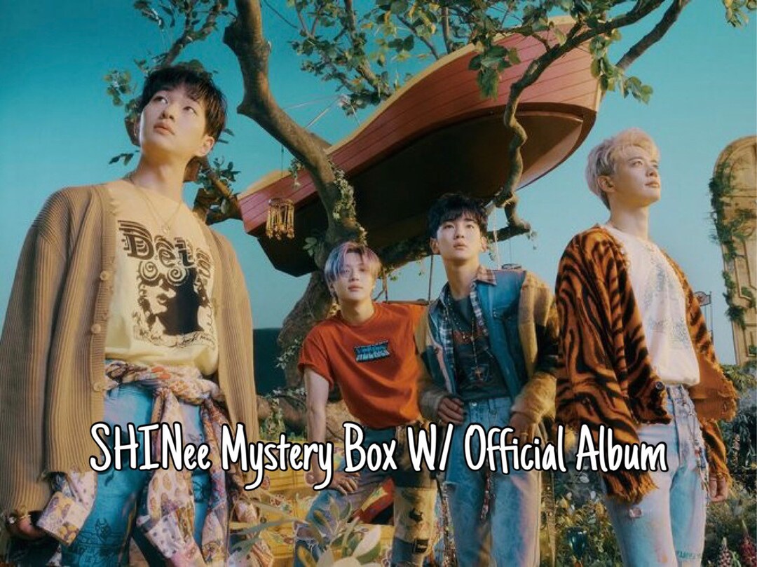 SHINEE Mystery Box W/ OFFICIAL ALBUM - Etsy