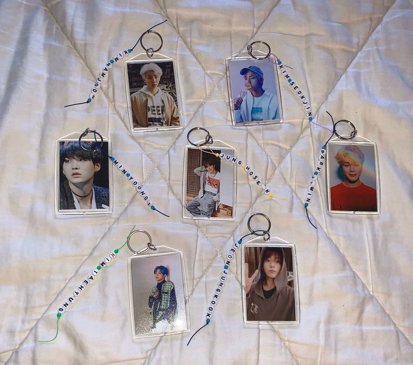 BTS Keychains - Etsy