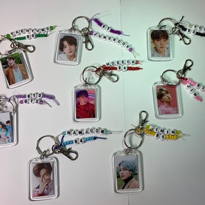 BTS Tiny Keychains - Etsy