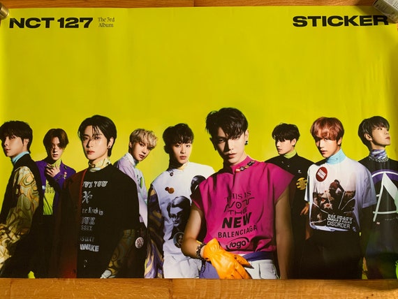 NCT 127 Sticker Posters - Etsy