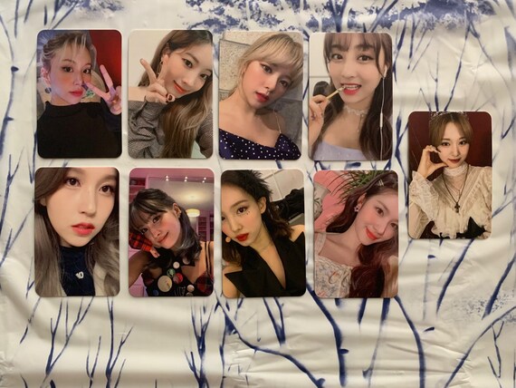 Twice Unofficial Double-sided Selca Photocards - Etsy