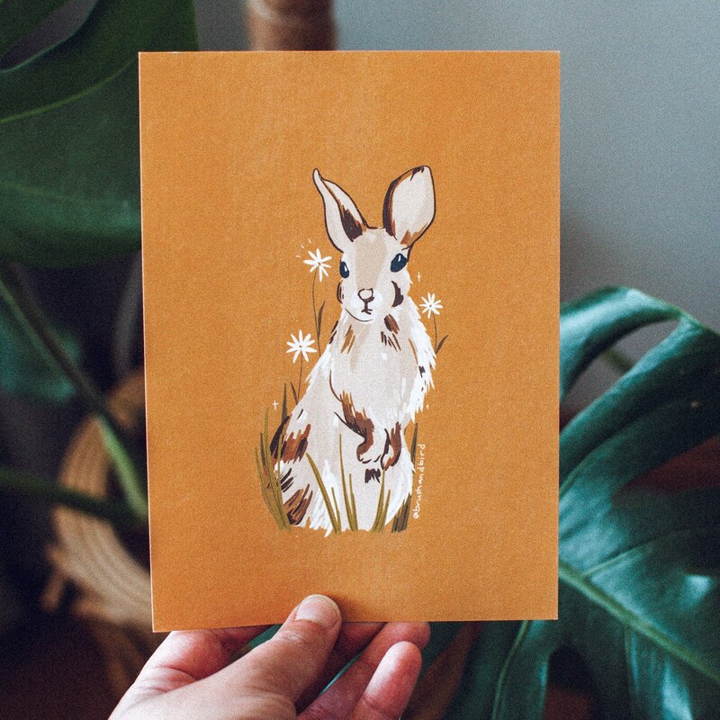 Bunny Art Print - Etsy