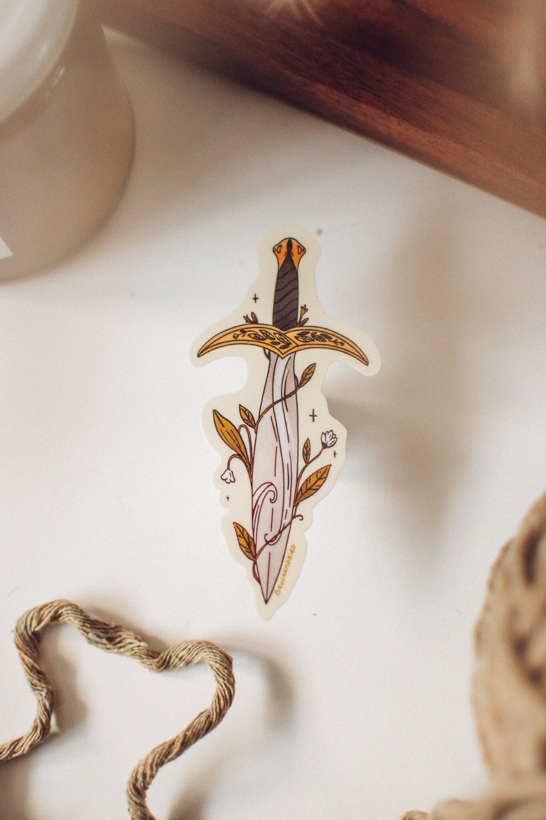 Fantasy Sword Sticker, Sting Sword, Fantasy Art, LOTR Sticker, Fantasy ...