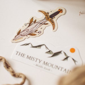Fantasy Sword Sticker, Sting Sword, Fantasy Art, LOTR Sticker, Fantasy ...