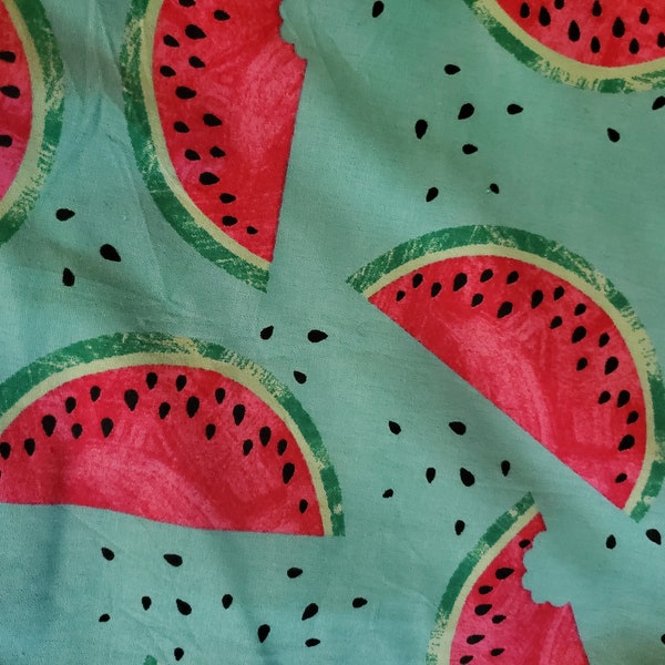 Watermelon Fabric - Etsy