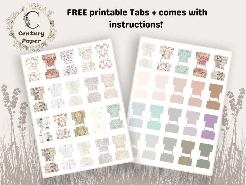 Bullet Journal Printable - 2021 Printable Planner - Complete Journal ...