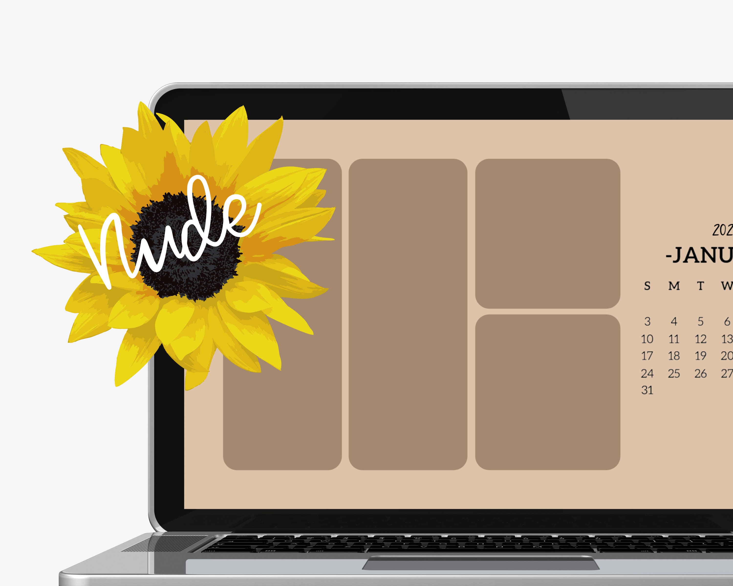 Unlabeled January 2021 December 2021 Desktop Organizer - Etsy