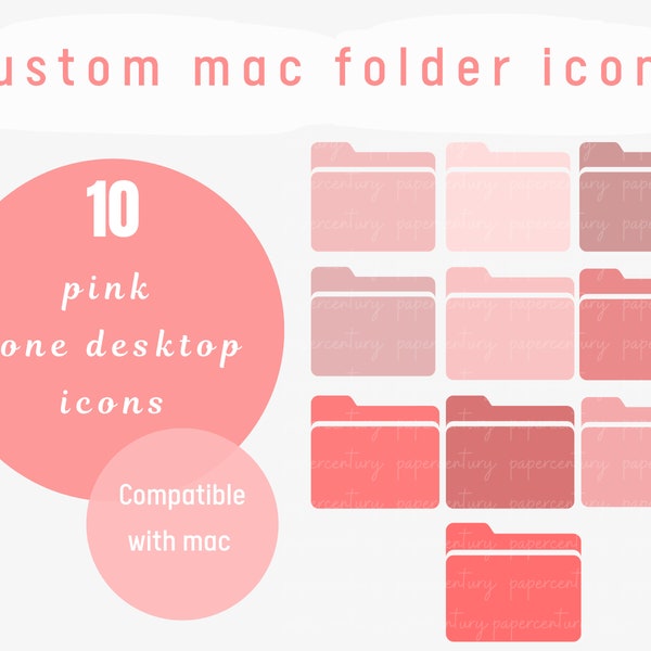Bright Folder Icons - Etsy