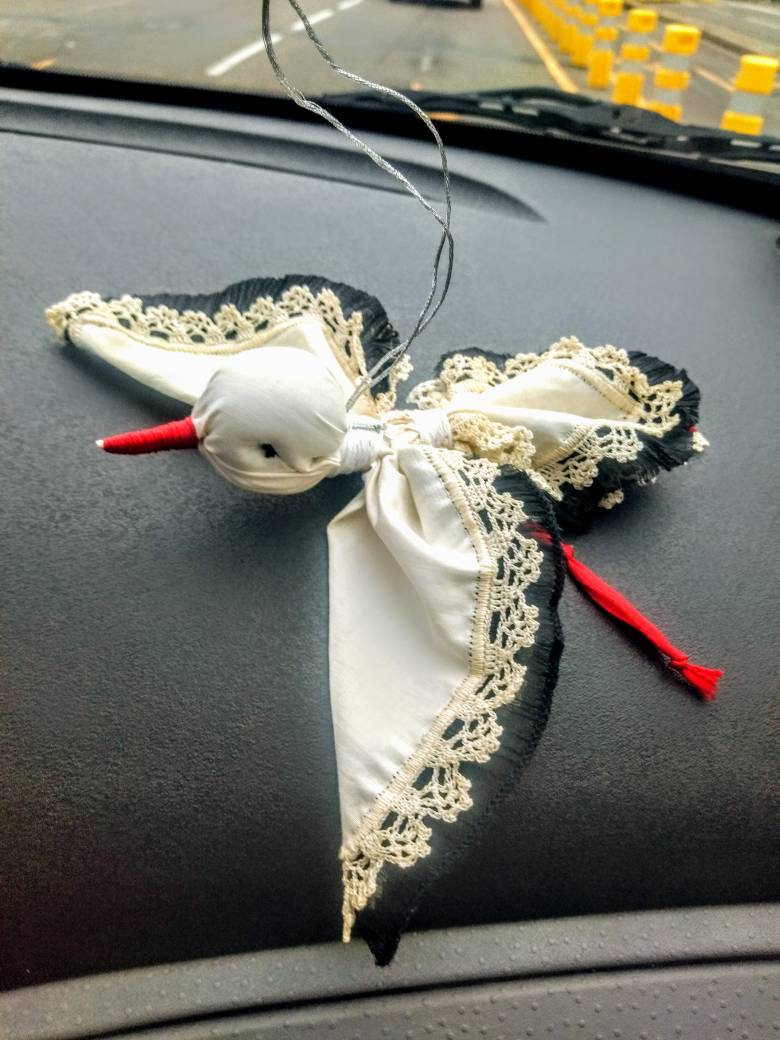 Stork of Alsace Hanging Decor and Talisman - Etsy