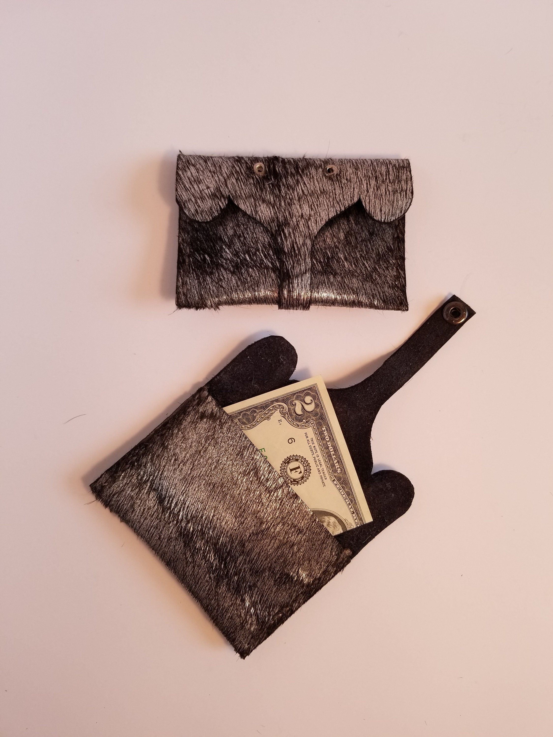 Hand Stitched, Elephant Animal Card Holder/wallet - Etsy
