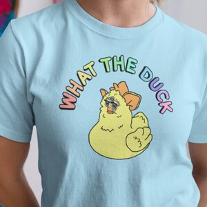 Furby Rubber Duck Pride Shirt - Kidcore Clothing for Duck Lover - Etsy