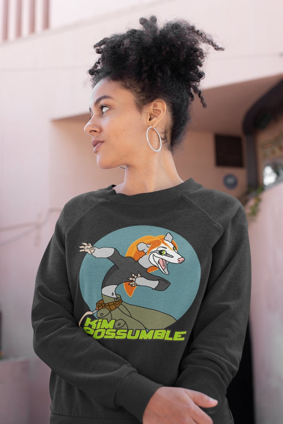Kim Possumble Crewneck Sweater - Etsy Österreich