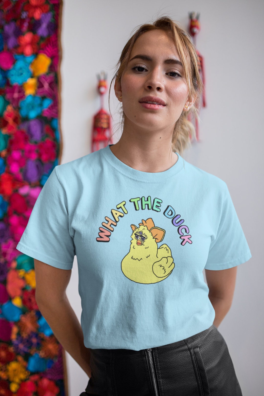 Furby Rubber Duck Pride Shirt - Kidcore Clothing for Duck Lover - Etsy
