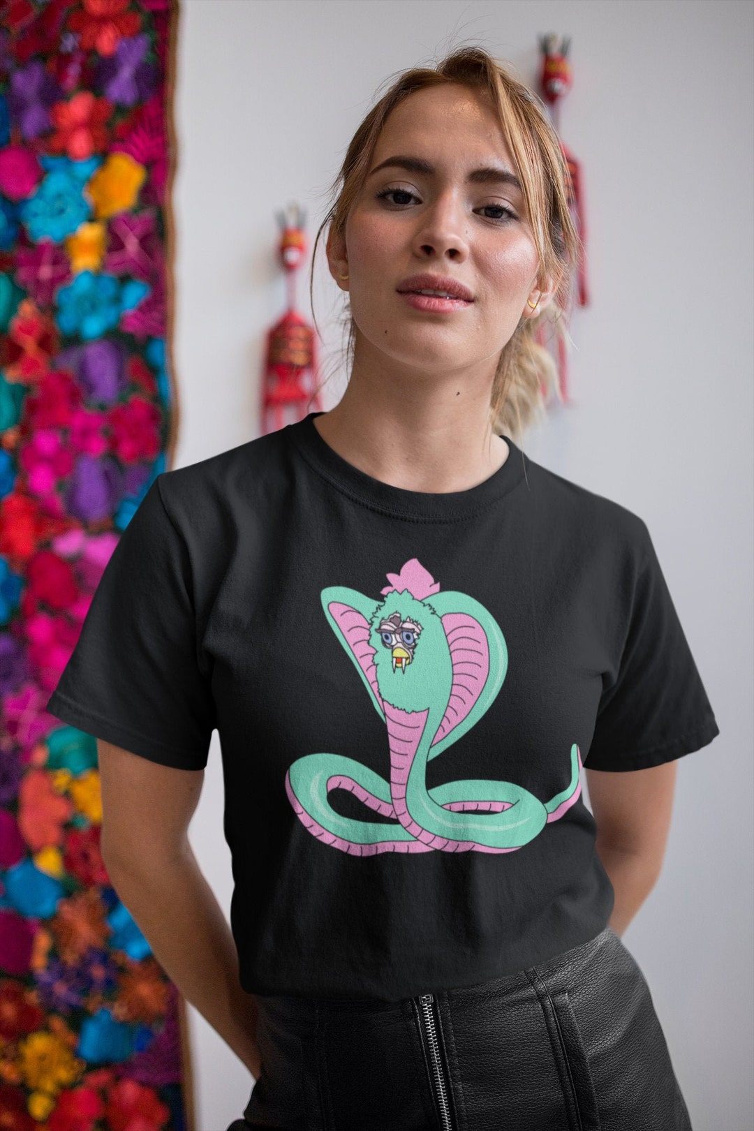 Furby Snake Shirt, Pastel Goth Alt Girl Snake Tshirt, Long Furby Egirl ...